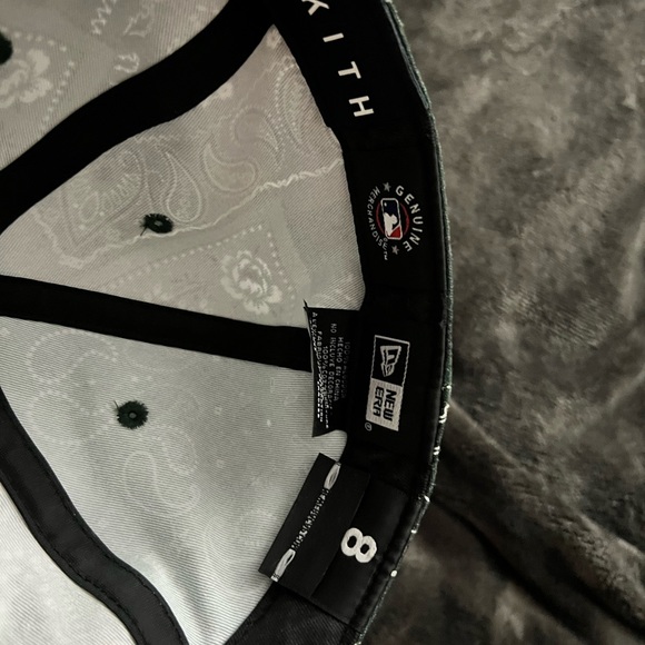 Kith | Accessories | Kith Deconstructed Bandana Yankee Fitted | Poshmark